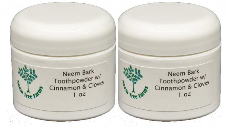 Neem Peppermint Toothpowder BOGO | Neem Tree Farms